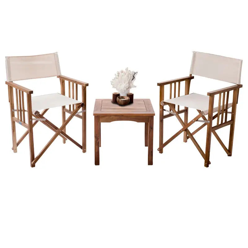 Directors Set Outdoor Dining Furniture Weatherproof Table Combo ...